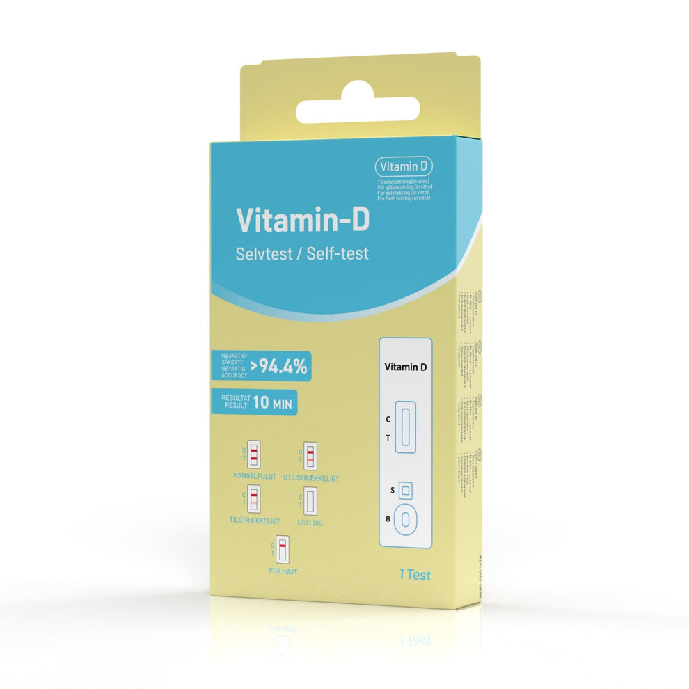 Home Test of Vitamin D - Test Your Vitamin D Level – Nordic Tests ApS